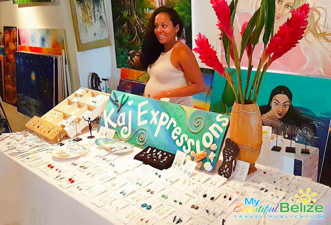 Kaj Expressions Pops Up At Belizean Arts San Pedro My Beautiful Belize